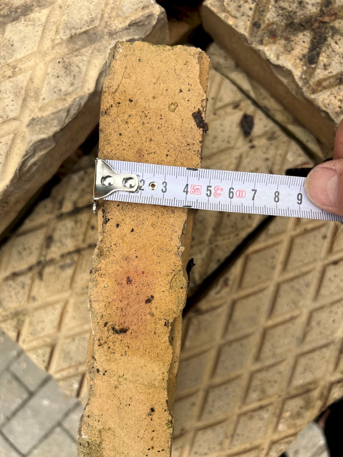 Brugte Hasle klinker fra restlager