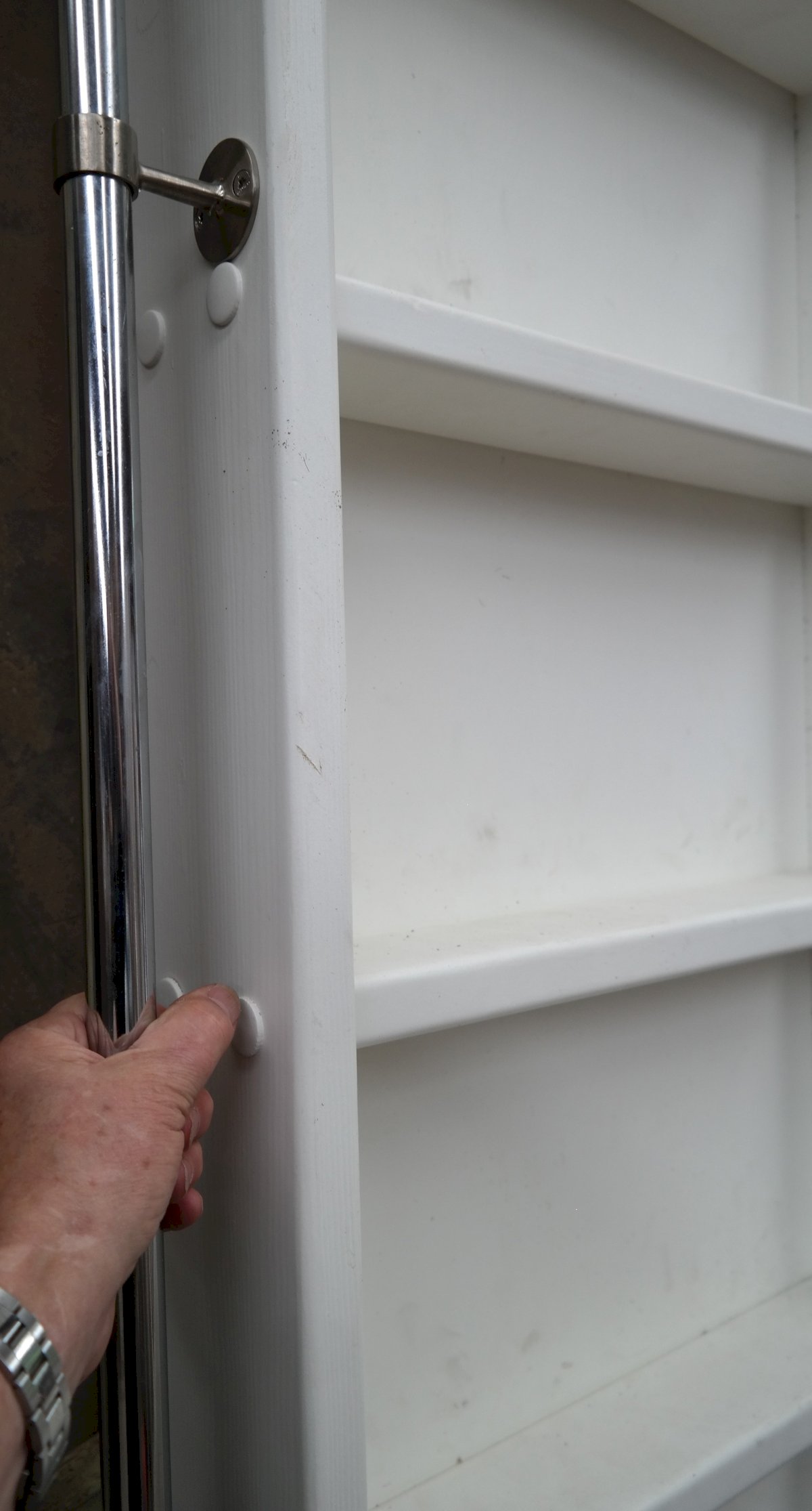 Brugt hemsestige, stige til hems