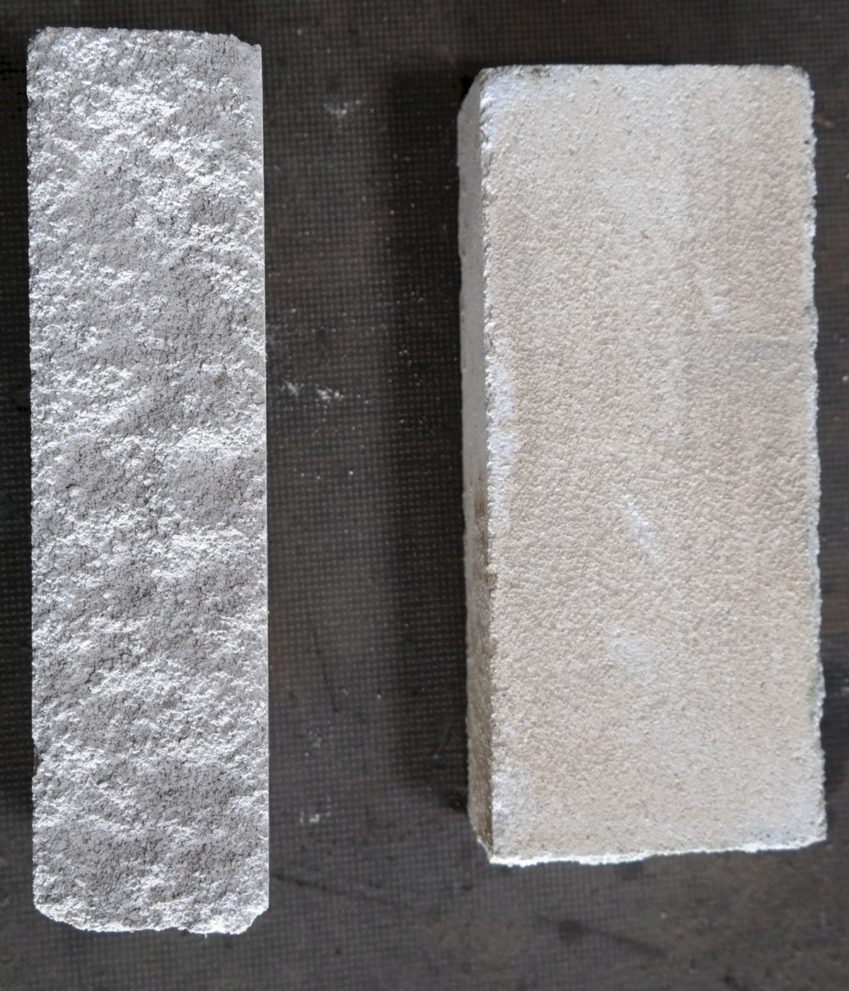 Brugte hjørne kalk-sandsten fra restlager